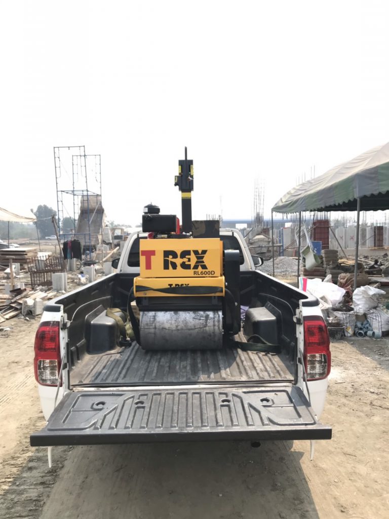 รถบดดิน T-REX-RL600D แบบเดินตาม ดีเซล | T-REX