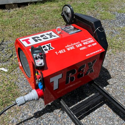 ไวร์ซอว์-ตัดคอนกรีตด้วยโซ่-T-REX WS30